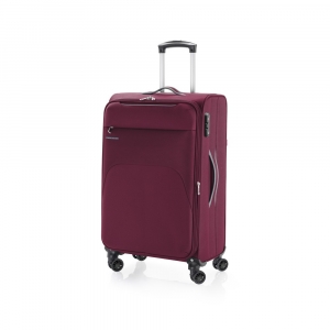 Kofer srednji 41x69x26 cm polyester 60l-3,2 kg Zambia crvena Gabol