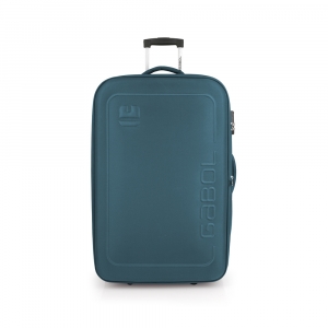 Kofer veliki 47x76x31,5/35 cm polyester 89,5/105,5l-3,2 kg 2 točka Orbit tirkiz Gabol