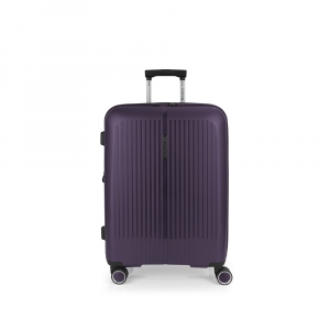 Kofer srednji PROŠIRIVI 45x65x27/30cm Polypropilen Brooklyn 70/77,8 l-3,4 kg metalik ljubičasta Gabol