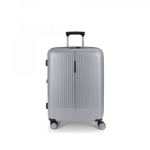 Kofer srednji PROŠIRIVI 45x65x27/30cm Polypropilen Brooklyn 70/77,8 l-3,4 kg srebrna Gabol
