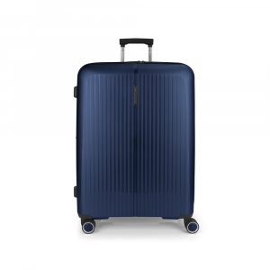 Kofer veliki PROŠIRIVI 51x75x31/34cm Polypropilen Brooklyn 109/119,6 l-4,5 kg metalik plava Gabol