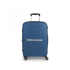Kofer srednji PROŠIRIVI 38x55x23/26 cm Polypropilen 44x65x28/31 cm 71,4/79 l-3,7 kg Shinyuu plava Gabol