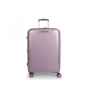 Kofer srednji PROŠIRIVI 44x64,5x28/31cm Polypropilen 72,5/80,2 l-3,3 kg Queens metalik ljubičasta Gabol