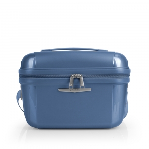 Neseser 33x24x20 cm 13l Queens metalik plava Gabol