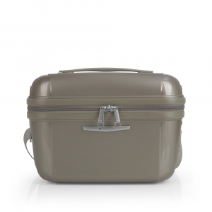 Neseser 33x24x20 cm 13l Queens metalik krem Gabol