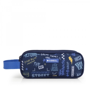 Pernica sa tri odeljka 22x9x9 cm 2l-0,07 kg Skull tamno plava Gabol