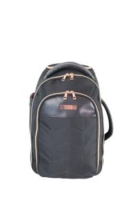 Ranac putni za low cost sa točkićima 25x40x20 cm JBTB 98 crna Bordlite