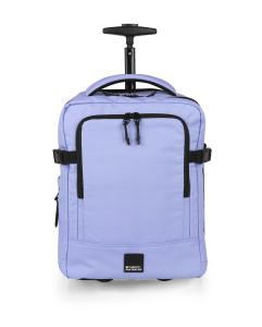 Ranac putni za low cost sa točkićima proširiv 30x40x20/24 cm 24l/1,7 kg Vancouver pastelno ljubičasta Gabol