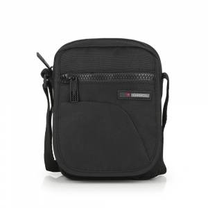 Torbica na rame muška 14x19x6 cm Crony ECO crna Gabol
