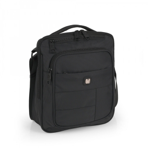 Torbica na rame muška 23x27x6 cm Kendo ECO crna Gabol