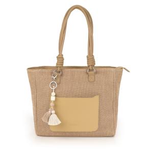 Torba na rame ženska 32x29x12 cm Dolce žuta Gabol