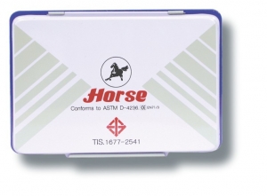 Horse original jastuče za pečate metalno H-02, 70x110 mm crna Horse