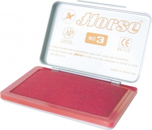 Horse original jastuče za pečate metalno H-03, 54x85 mm crvena Horse