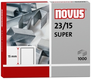 Klamerice Novus 23/15 super, 1/1000, 120 listova Novus