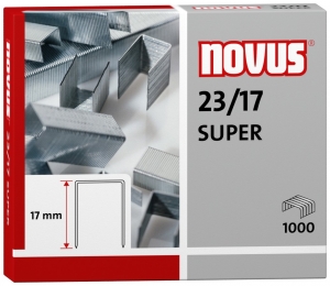 Klamerice Novus 23/17 super, 1/1000, 140 listova Novus
