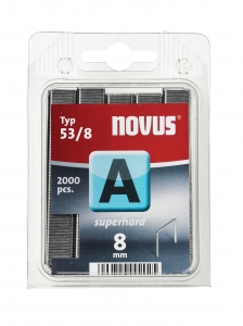 Klamerice Novus 53/8 čelične tip A, 1/2000 Novus