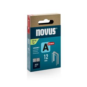 Klamerice Novus 53/12 čelične tip A, 1/800 Novus