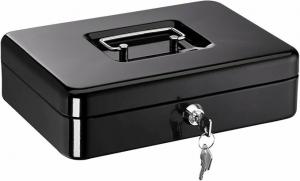 Kasa za novac 10", Alco 250x180x70mm crna Alco