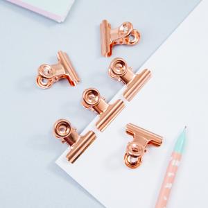 Privremene klamerice 25 mm MESHU "Rose Gold" 1/6 box MESHU