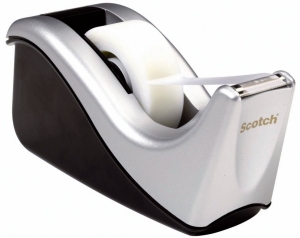 Stalak za lepljivu traku Scotch C60ST + 1x Magic tape srebrno-crno Scotch