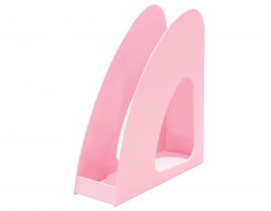 Uspravni držač za dokumentaciju "RE-LOOP" pastel roze Han