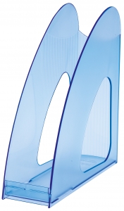 Uspravni držač za dokumentaciju TWIN transparent plava Han