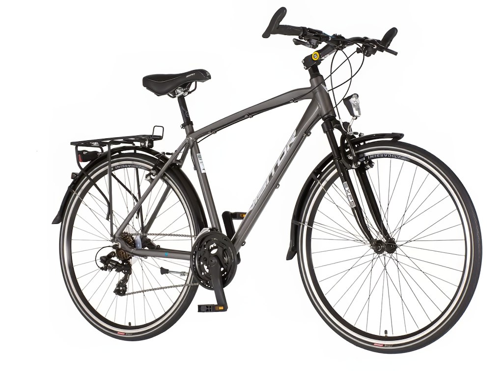 BICIKL TOUR VISITOR TERRA MAN 28" AMORTIZER ALU 21" V-BRAKE 21 BRZINA 167-192CM (L/XL) SIVI