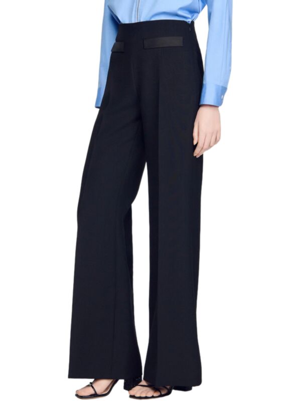 Sandro - Crne ženske pantalone