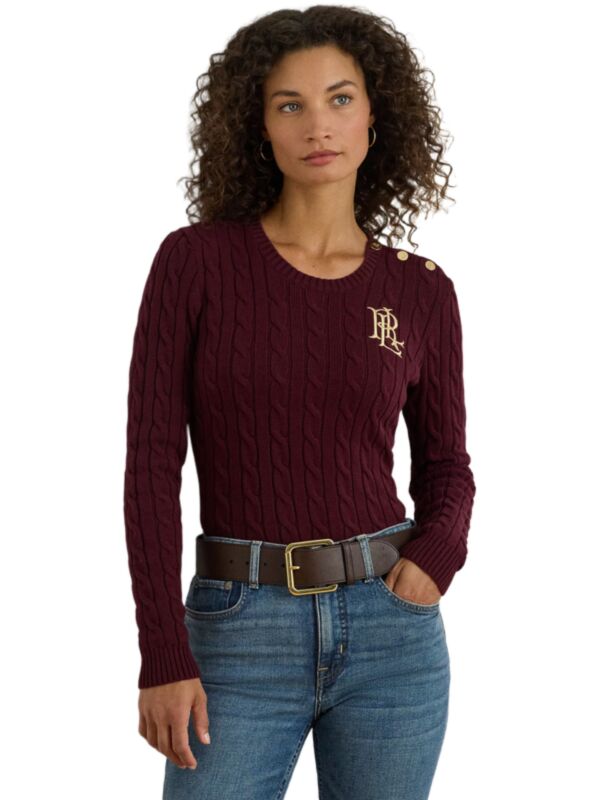 Ralph Lauren - Bordo ženski džemper
