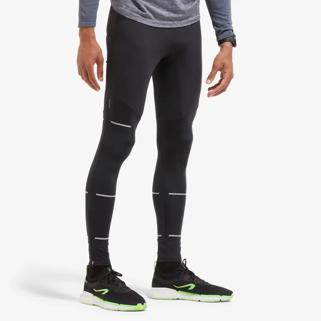 Muške helanke za trčanje Run 500 Dry