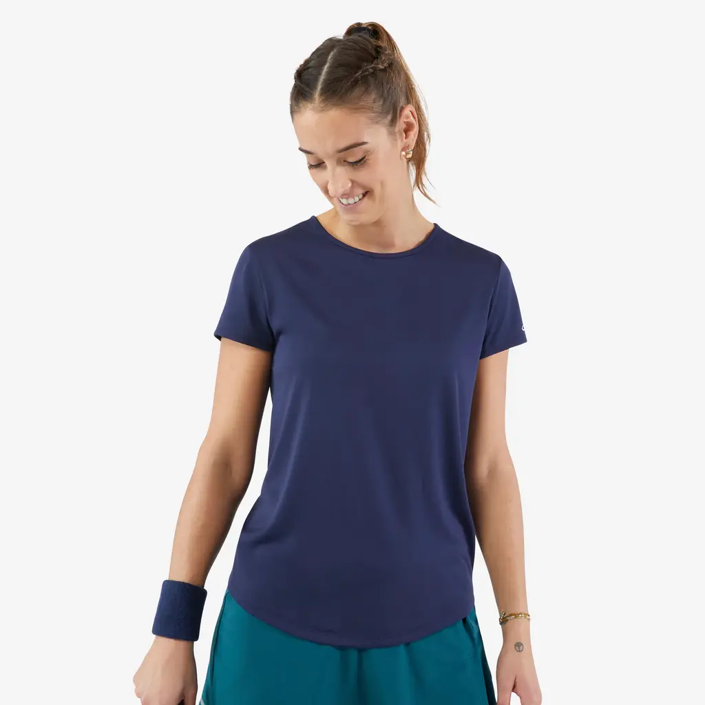 Ženska majica za tenis Essential 100