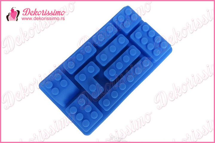 Silikonska modla lego kocke – K4219