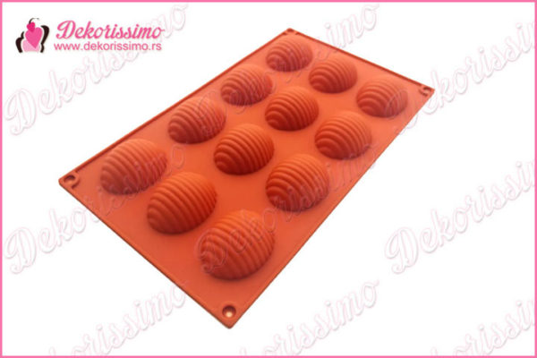 Silikonska modla za praline jaja – K6054