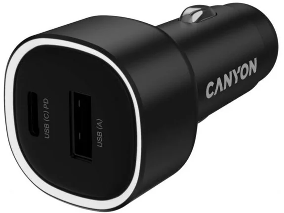 Canyon Auto punjač za telefon OnDrive 85 PD 85W