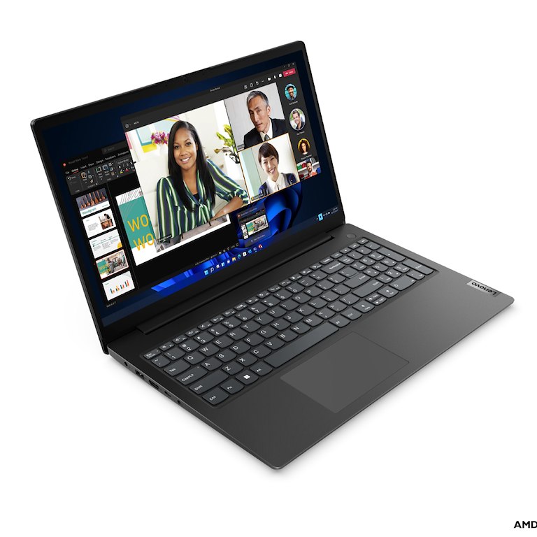 LENOVO 82YU00YQYA V15 G4 AMN (BLACK) Ryzen 5 7520U 4C/8T DDR5 16GB SSD 512GB NVMe, 15.6in FHD 1920×1080 AMD Radeon Graphics, GLAN, WLAN, BT, Cam HD720p, KybSR, TPM 2.0, 1xHDMI, 2xUSB 3.2 G1, 1xUSB...