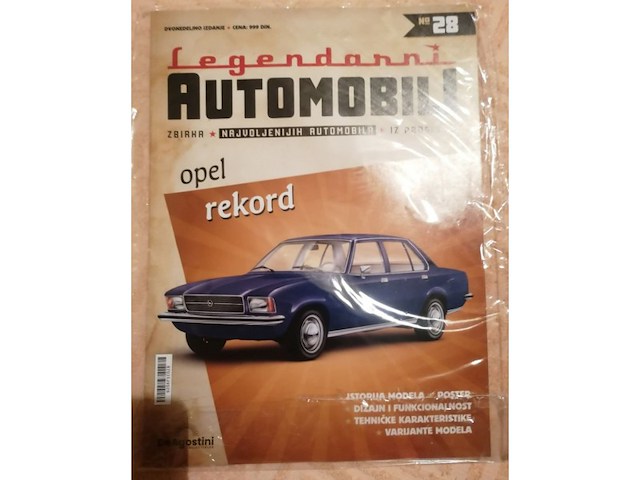 Časopis Legendarni automobili br 28
