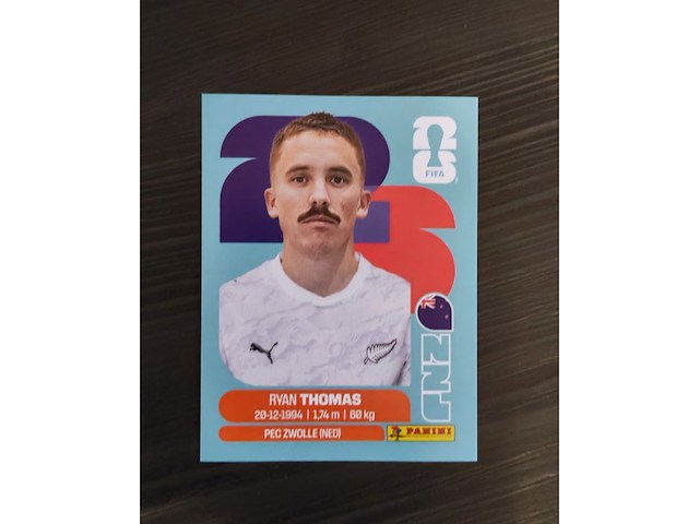 Panini FIFA 2026 USA NZL 12
