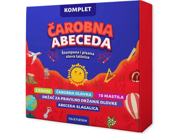 Čarobna abeceda - komplet