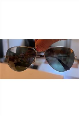 Ray Ban naocare Aviator / srebrne