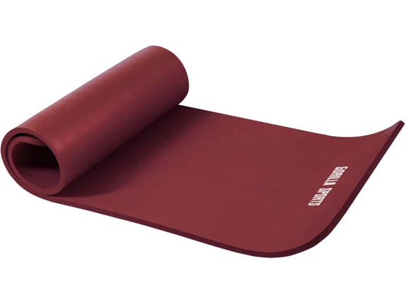 GORILLA SPORTS Prostirka za vežbanje (190 x 60 x 1,5 cm / Bordo)