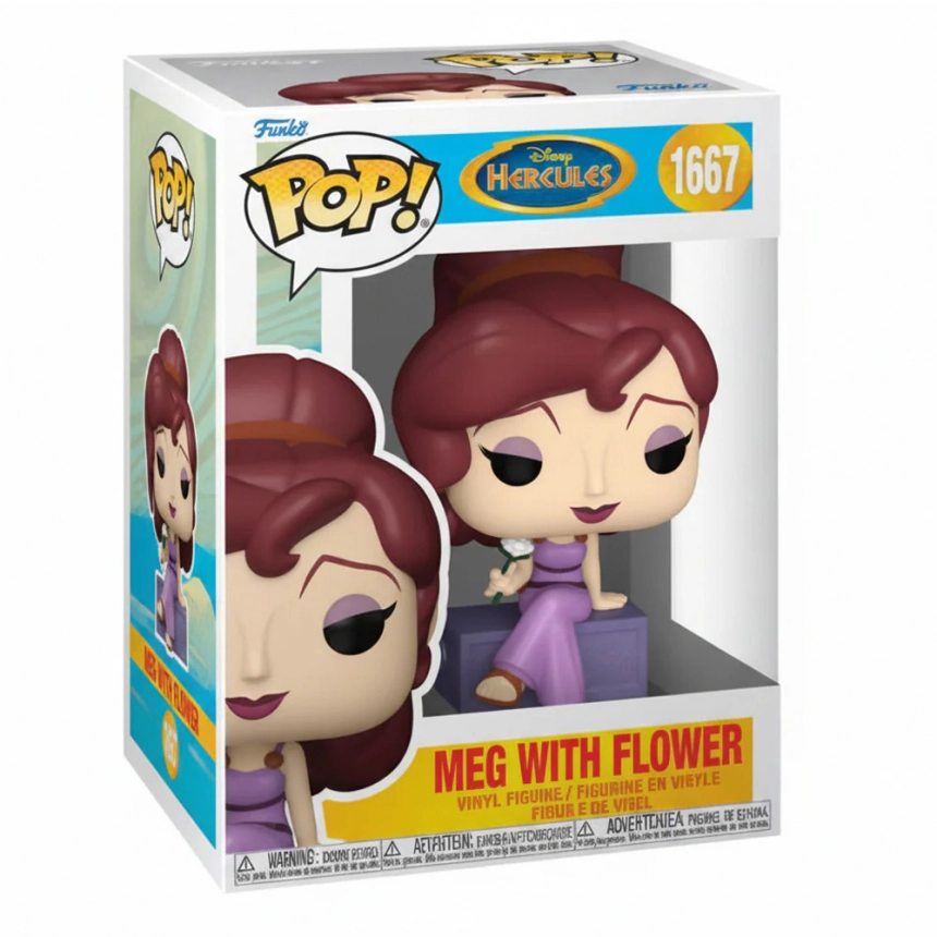 Funko POP! Disney: Hercules S4 - Meg w/Flower