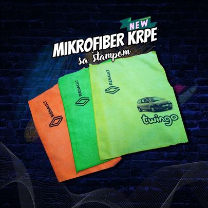 Mikrofiber krpe sa štampom!
