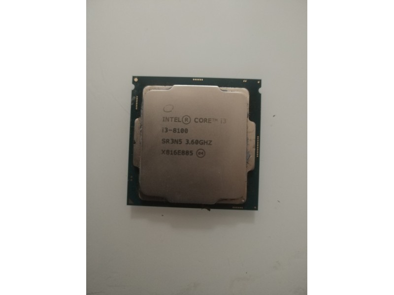 Procesor I3-8100