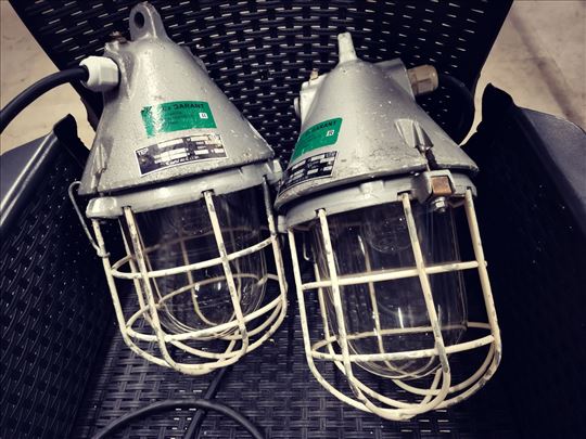 Retro lampe livene industrijske 2 kom