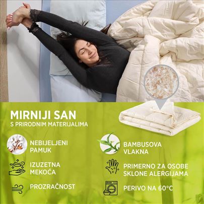 Celogodišnji jorgan Vitapur Bamboo 200 x 200 cm