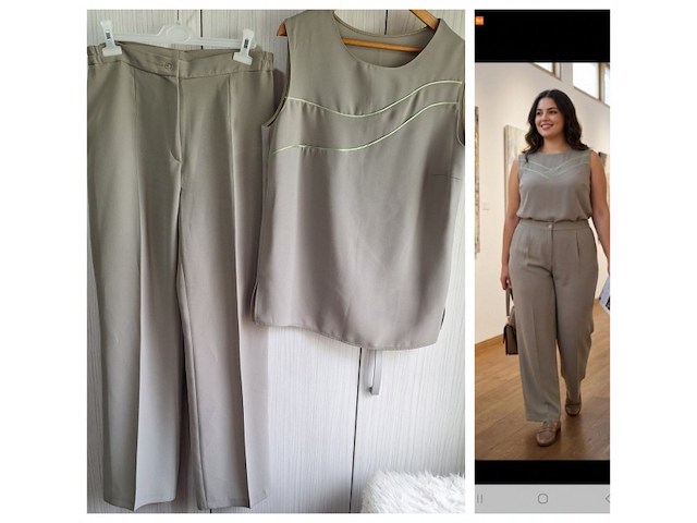KOMPLET BLUZA I PANTALONE VEL OKO L / XL