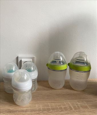 Flasice Philips Avent i Como Tomo