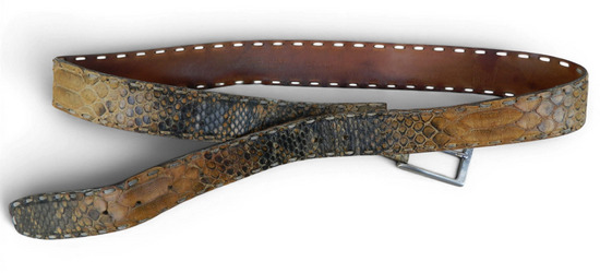 Silvano Biagini made in Italy kais od pitona