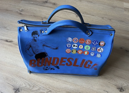 Vintage Bundesliga Football Travel Bag