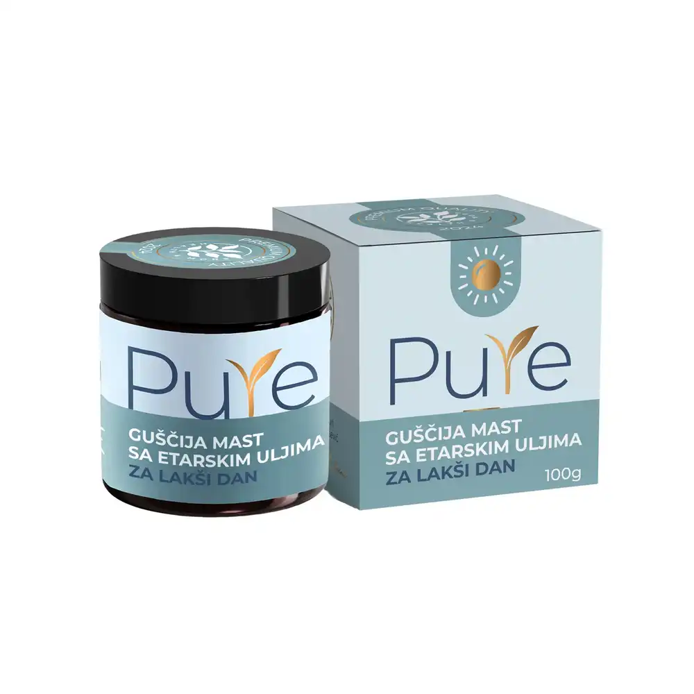 Pure Dnevni melem guščija mast i etarska ulja 100g